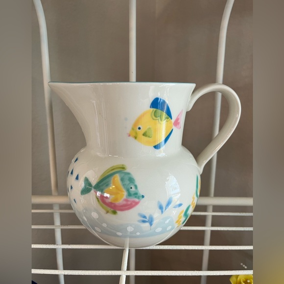 Studio Nova | Dining | 2 Qt Pitcher From Studio Nova In The Barrier Reef Pattern | Poshmark